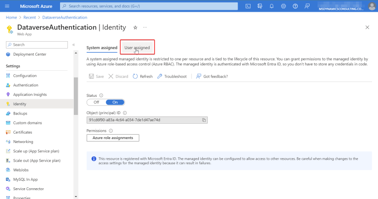 Streamlining Security: A Guide to Dataverse Authentication with Managed Identity in .NET Web ...